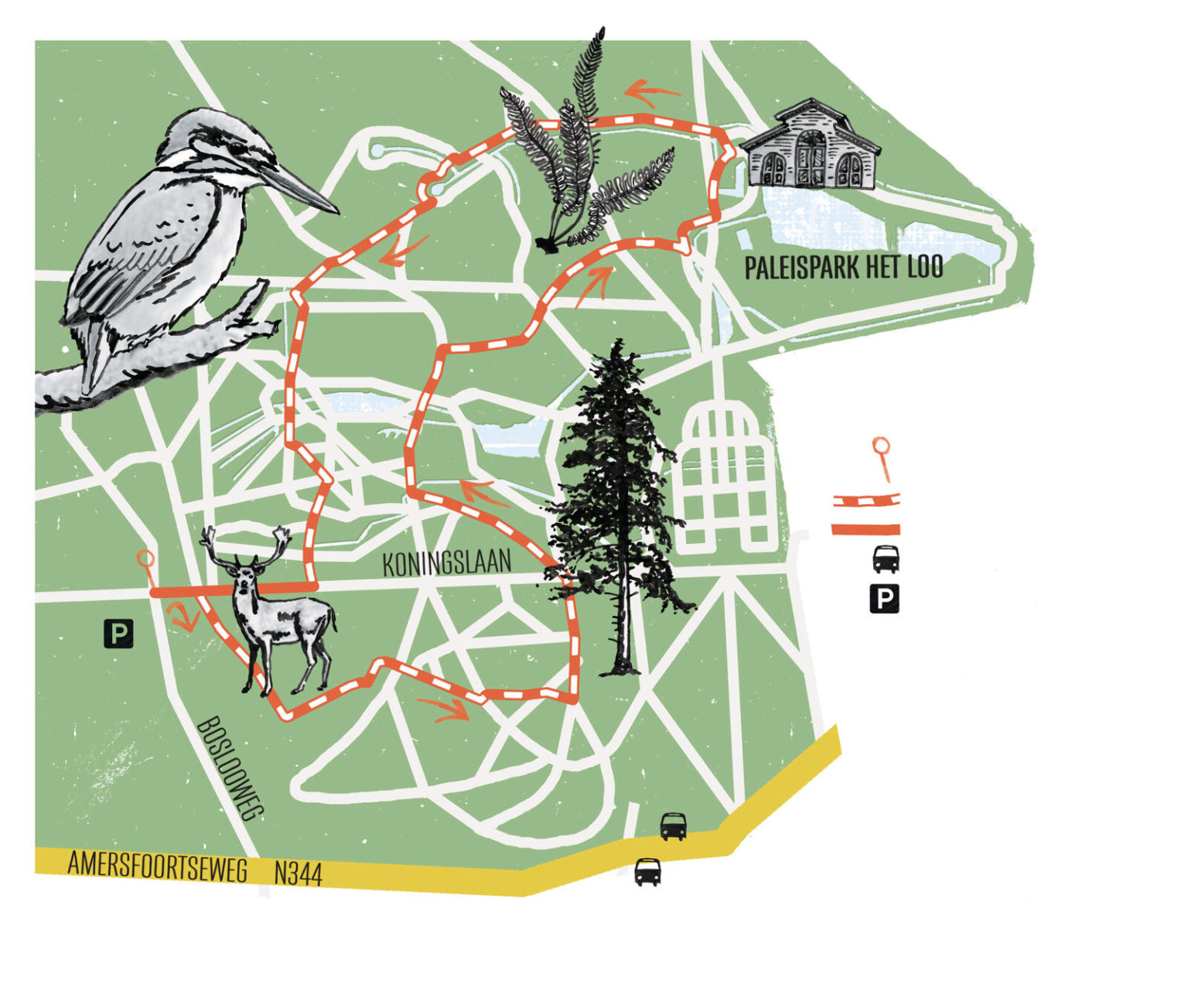 Wandelen door het prachtige Paleispark Het Loo (5 km)